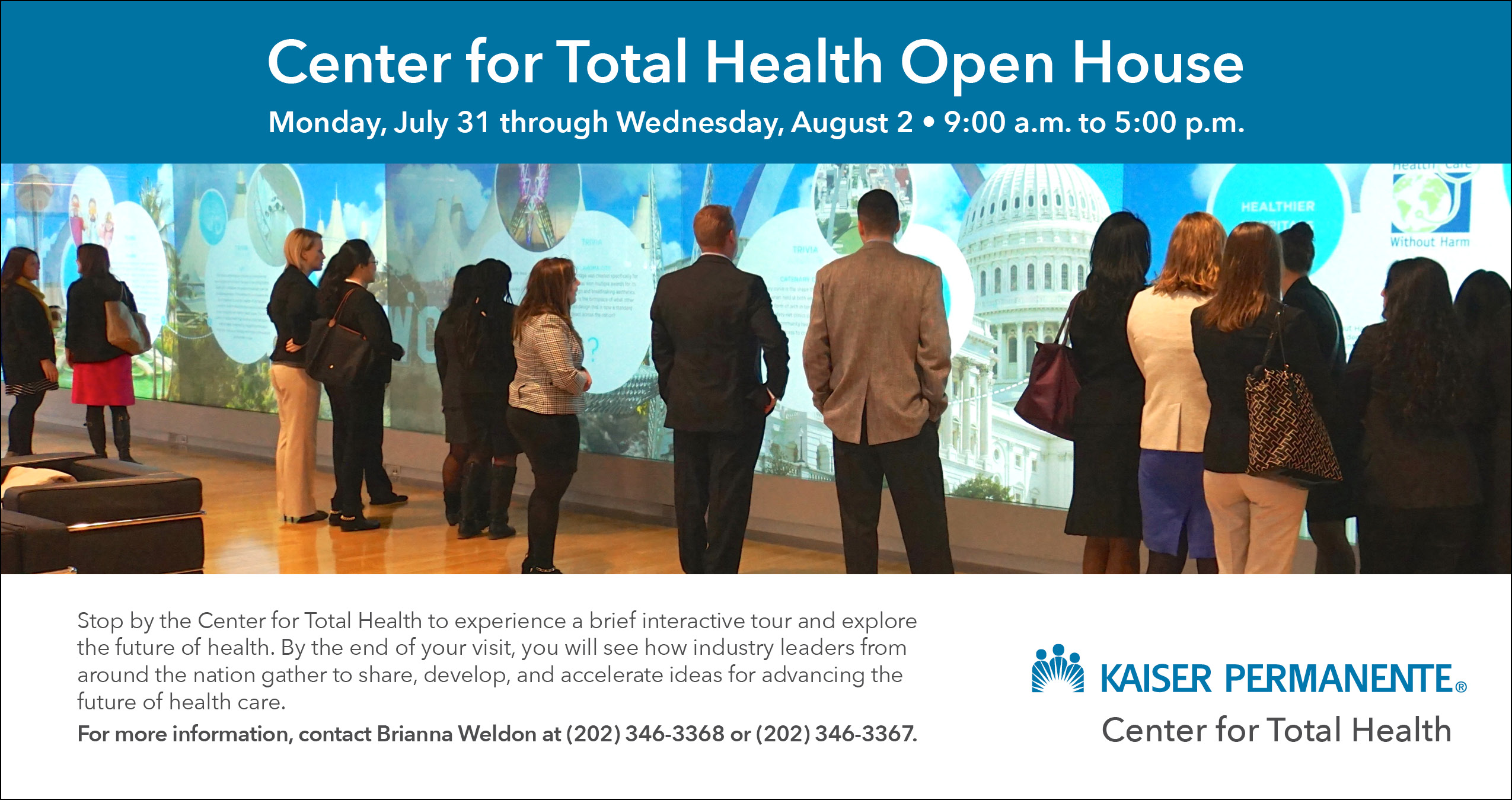 CTH Open House Half Page Option 1 071817 - Kaiser Permanente Center for ...